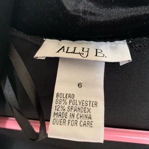 Ally B | Shirts & Tops | Ally B Girls 6 Cardigan Dressy Black | Poshmark